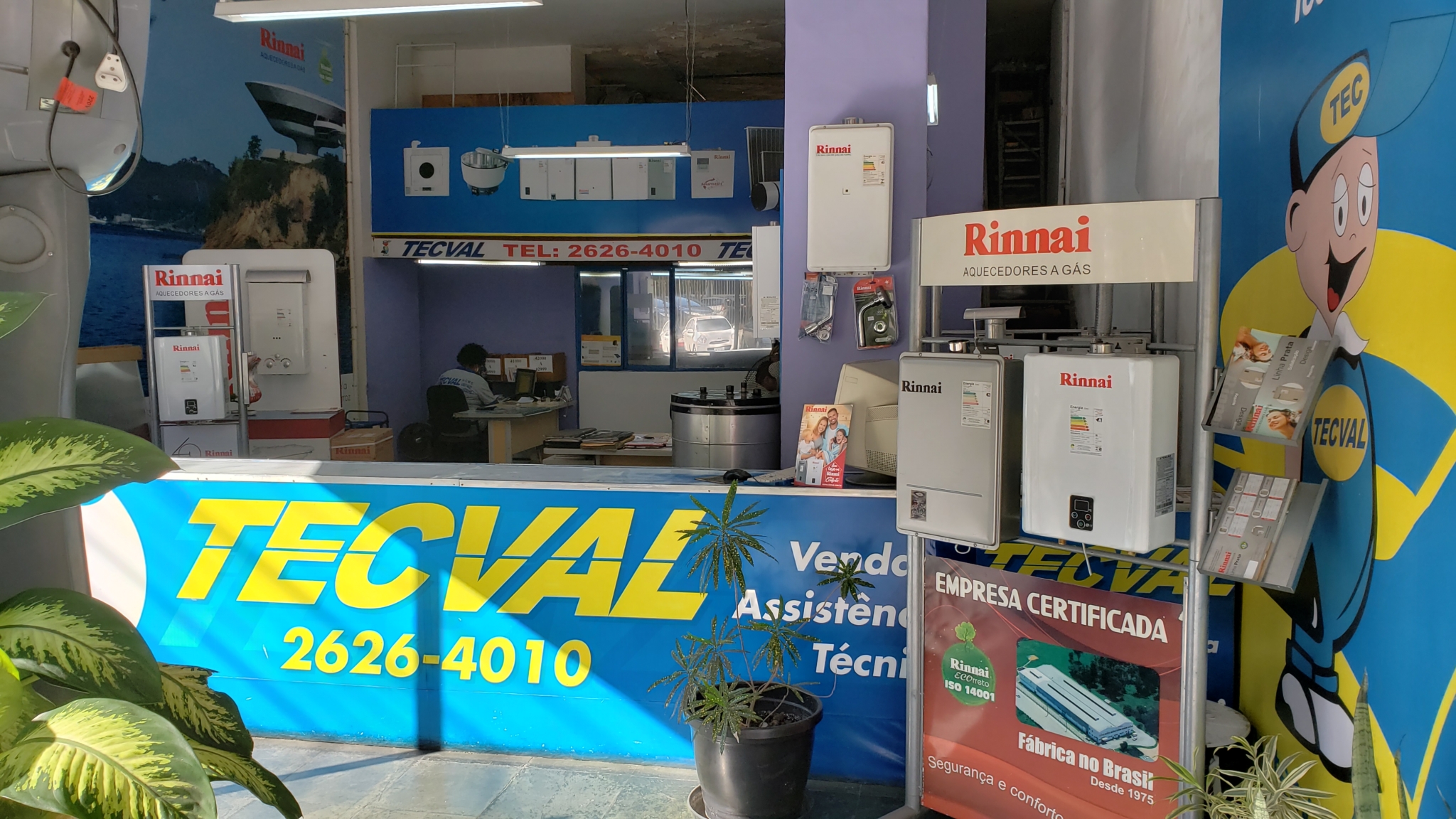 Tecval Niterói – Trabalhamos com marcas de aquecedores Rinnai e muitas ...